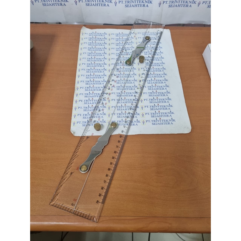 Jual parallel ruler marine,penggaris navigasi kapal mistar jajar ...