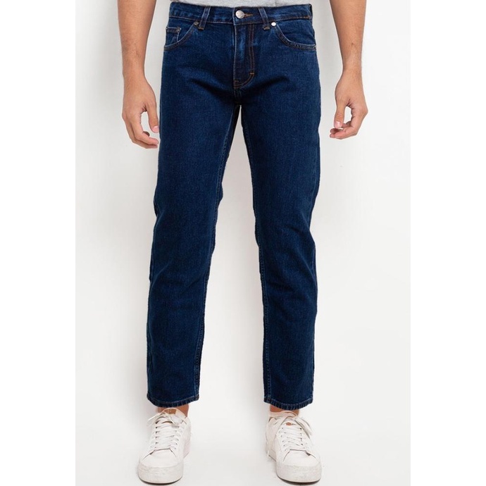 Jual Carvil Jeans Pria JEANS BEN-96B BLUE carvil92 Berkualitas | Shopee ...