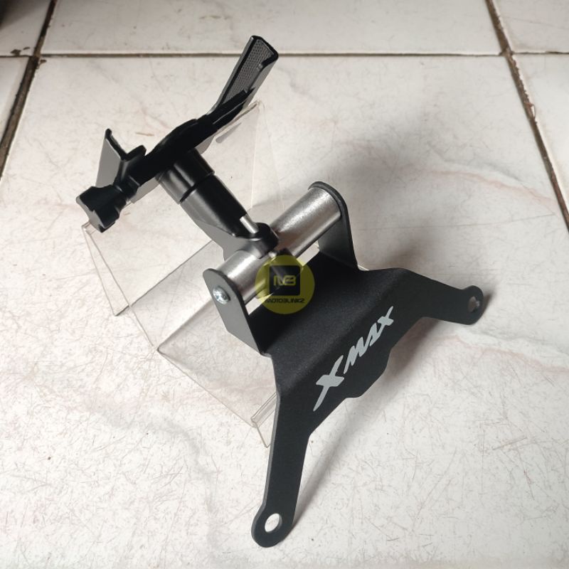 Jual Holder Tempat Dudukan HP Handphone Yamaha XMAX Bracket Breket ...