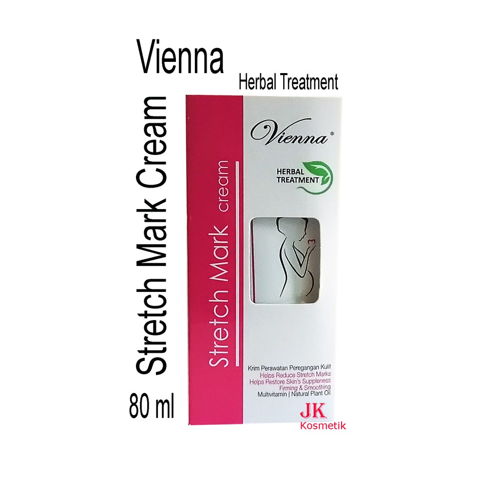 Jual Vienna Stretch Mark Cream - Penghalus Pengencang Kulit | Shopee ...