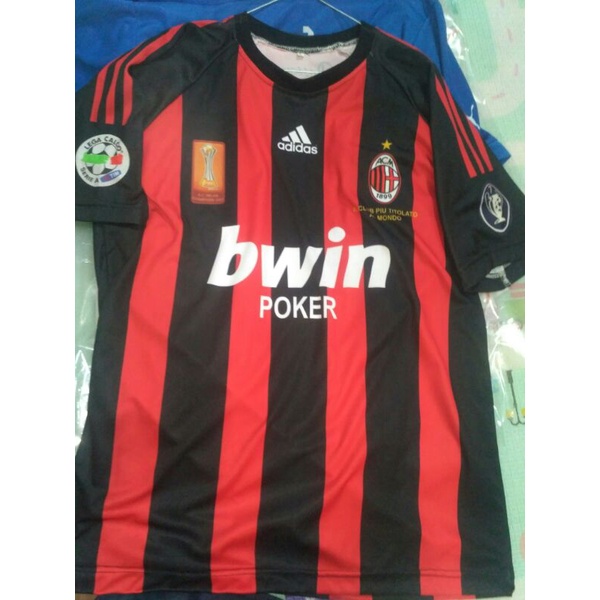 Jual Jersey AC Milan retro jadul PIRLO | Shopee Indonesia