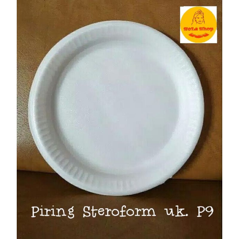 Jual Piring Steroform ( Minimal Order 5 Pcs ) | Shopee Indonesia