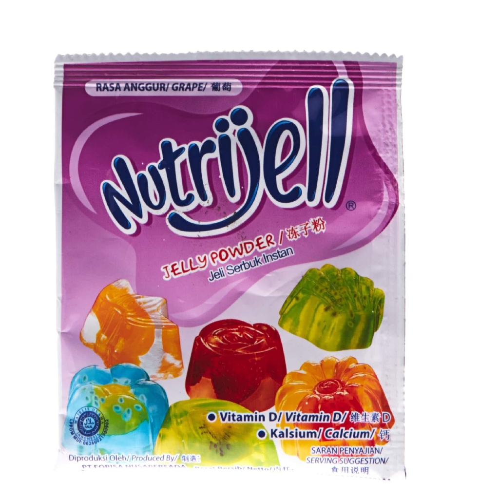 Jual Nutrijell Jelly Powder Grape 15g | Shopee Indonesia