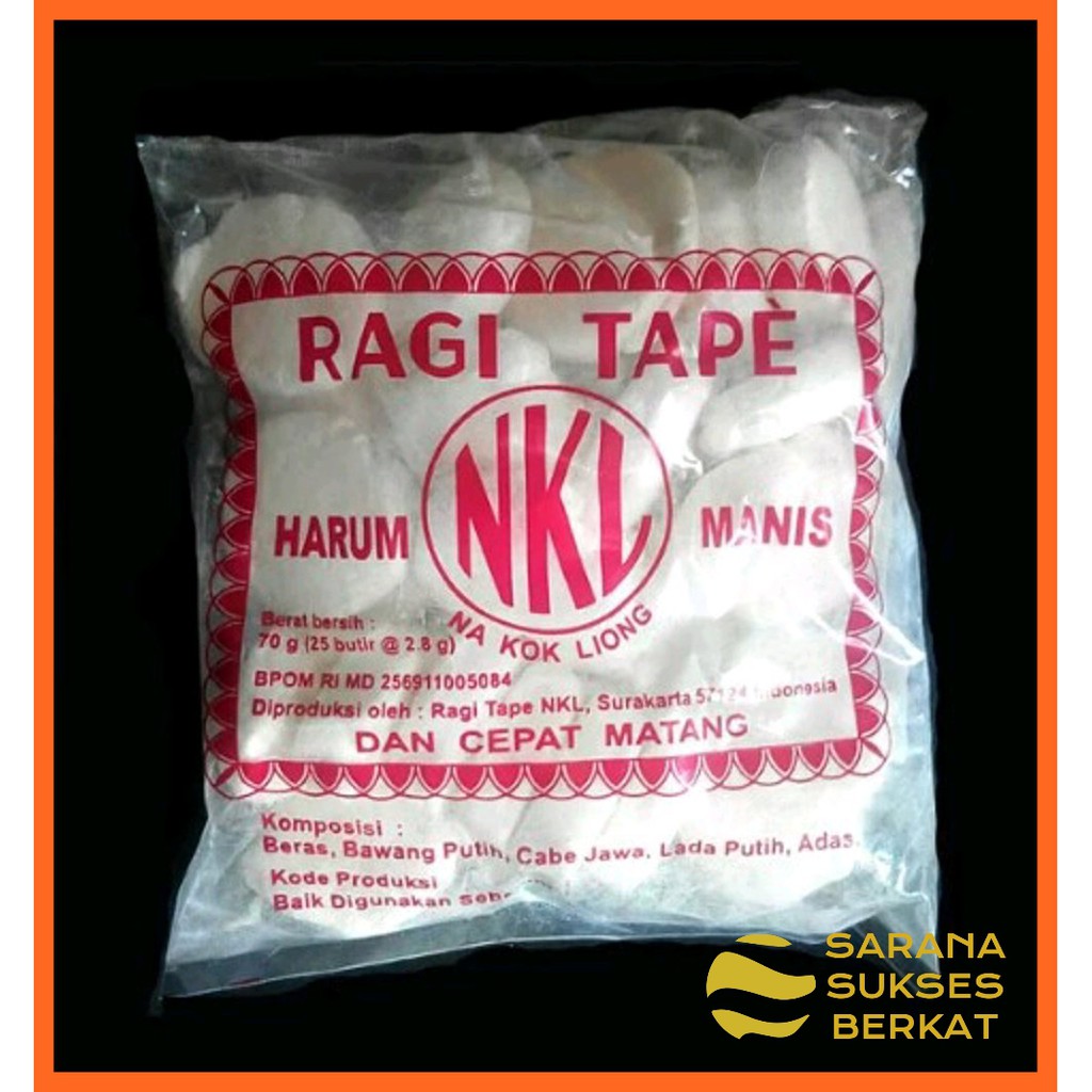 Jual Ragi Tape NKL Terbaik Dan Pakan Semut Jepang (1 bundel isi 6 ...