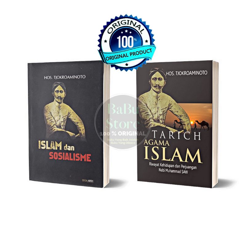 Jual Paket Buku H.O.S TJOKROAMINOTO - ISLAM dan SOSIALISME & TARICH ...