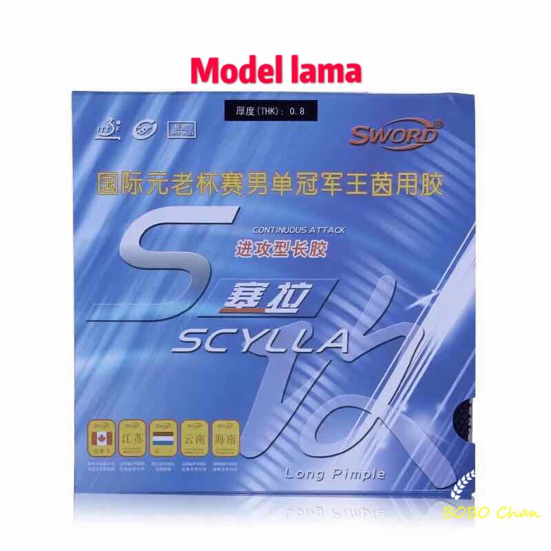 Jual Sword Scylla Pro OX ~ Long Pips Rubber Karet Bintik Bertahan ...