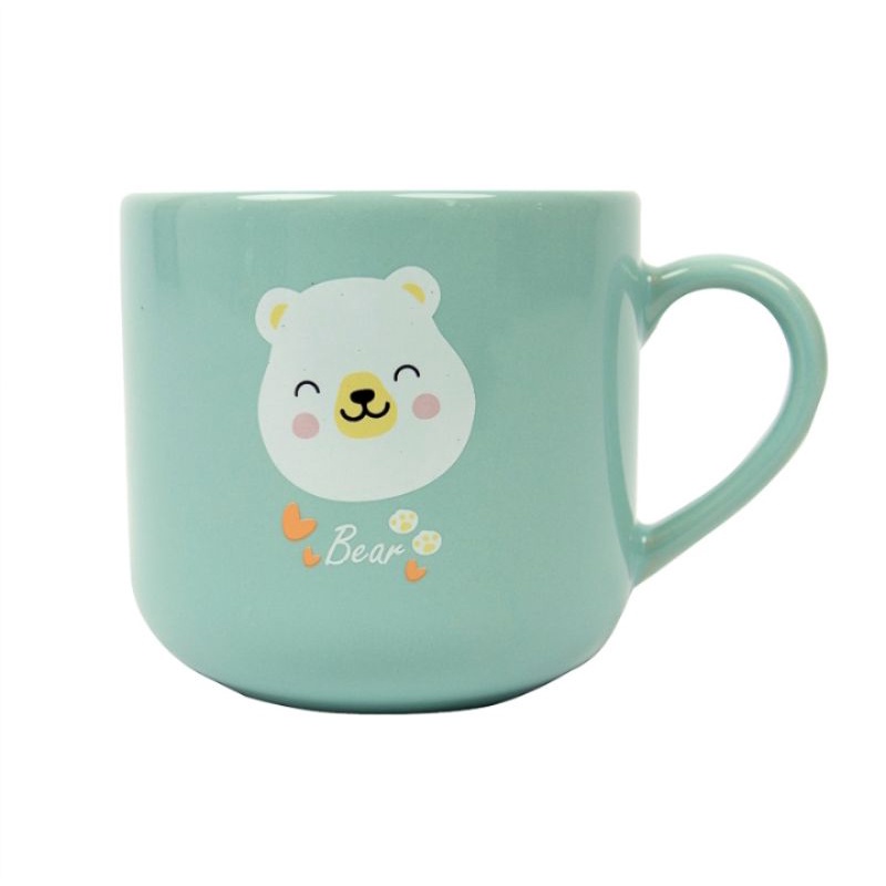Jual Ceramic Mug 330 ml ( Bear ) - Miniso | Shopee Indonesia