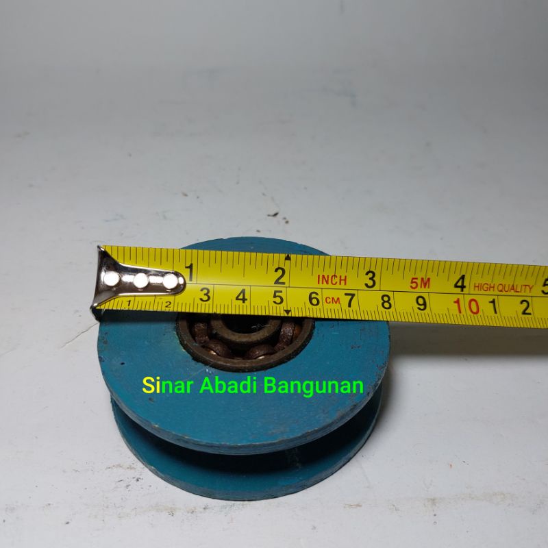 Jual 1 SET (2PCS RODA + CASING)RODA PAGAR/GERBANG BESI SIKU V 8 ...