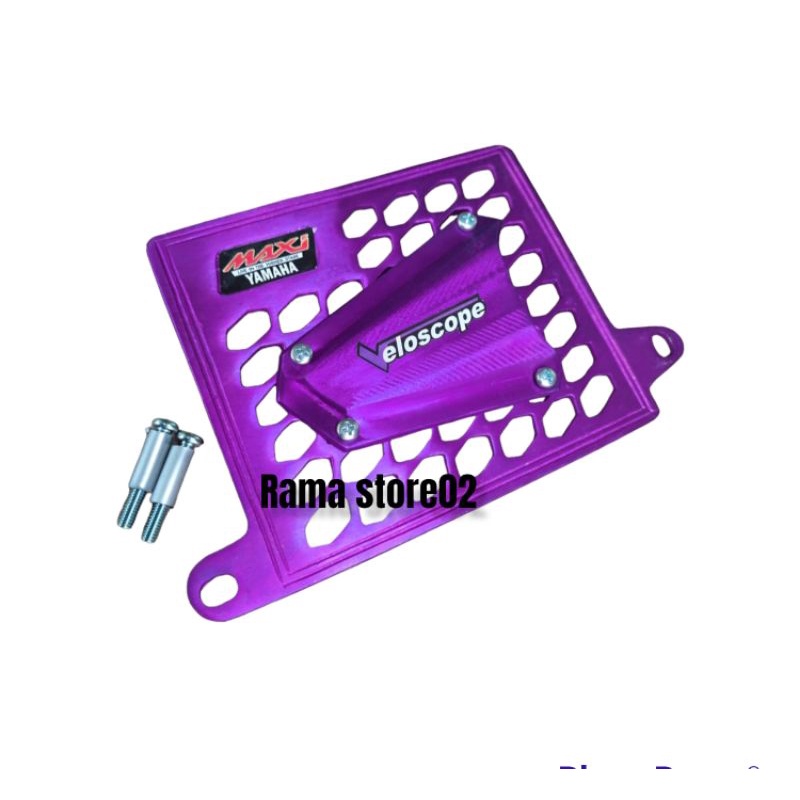 Jual Cover radiator cnc almunium maxi airscope veloscope nmax old new ...