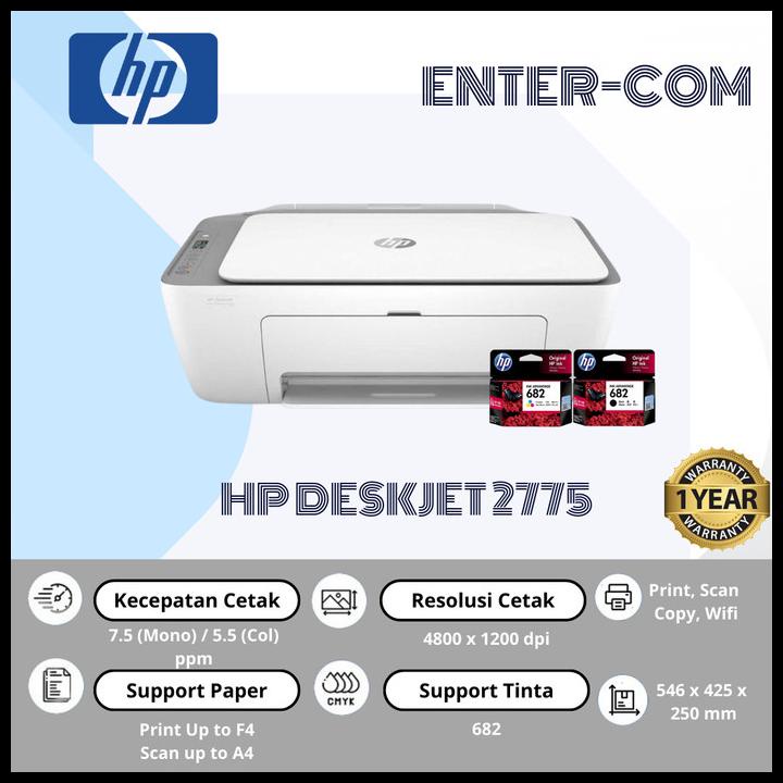 Jual Printer Hp Deskjet Ink Advantage 2775 All In One (Print, Scan, Copy) | Shopee Indonesia