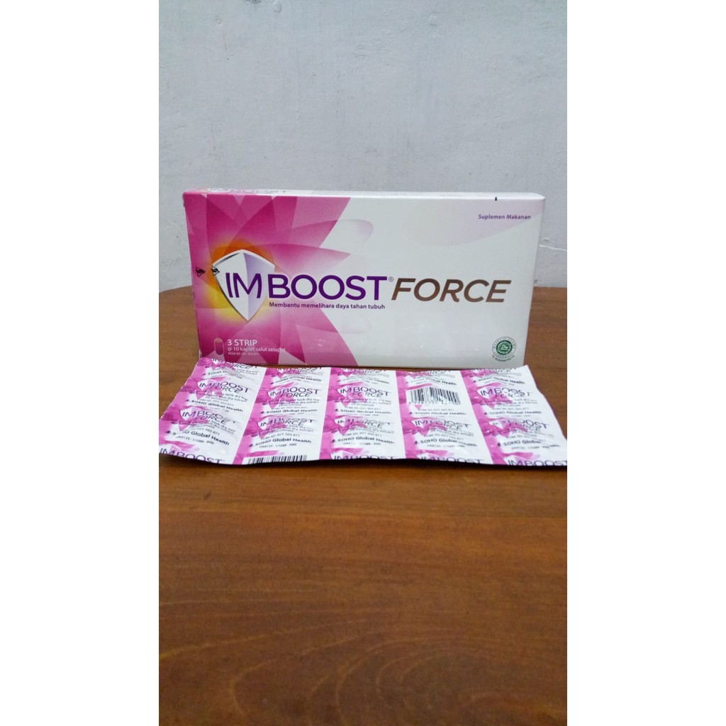 Jual Imboost Force Vitamin Imun Strip | Shopee Indonesia