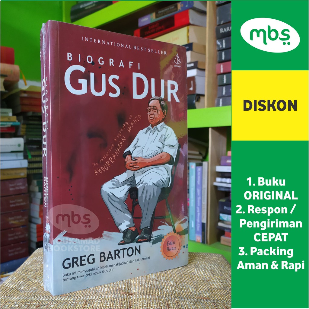 Jual BUKU BIOGRAFI GUS DUR - Greg Barton | Shopee Indonesia