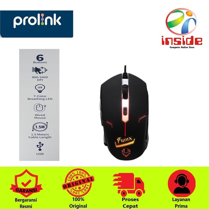 Jual Prolink Furax PMG9002/PMG9005 Mouse Gaming | Shopee Indonesia