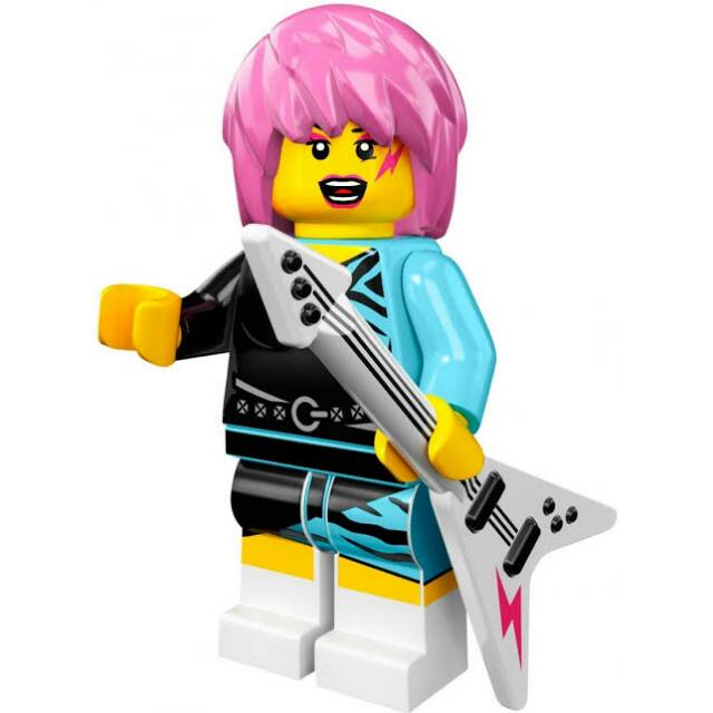 Jual Lego Minifigures series 7 Rocker Girl | Shopee Indonesia