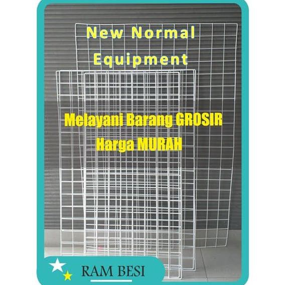 Jual Ram Besi Pajangan Dinding Ukuran 115x75 cm Dekorasi Rak Pot ...