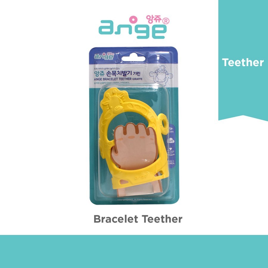 Jual AG. 708065 Ange Teething Gloves Giraffe | Shopee Indonesia