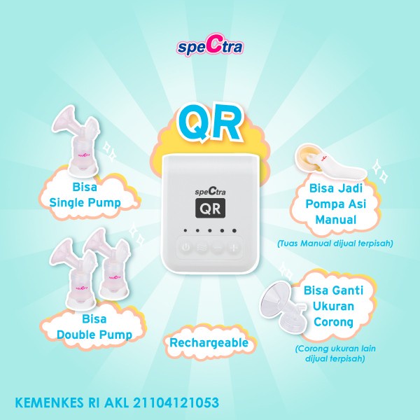 Jual SPECTRA QR Pompa ASI Elektrik / DUAL PUMP NEW / pompa asi | Shopee ...