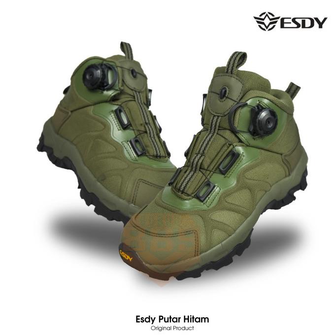Jual Sepatu Tactical Esdy Putar Tactical Army Boots | Shopee Indonesia