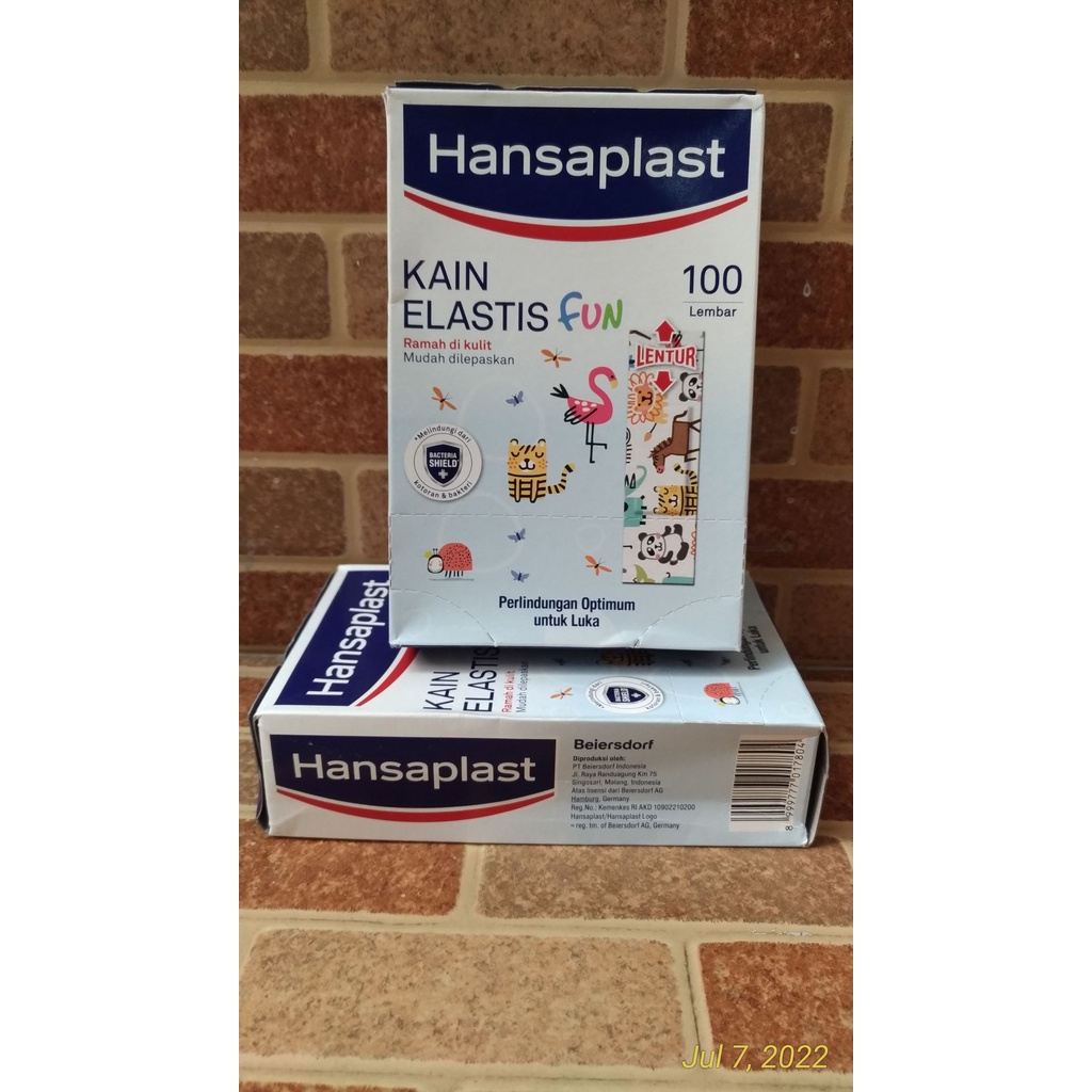 Jual Hansaplast Junior Fun - Hansaplast Kids Fun - Plester Luka 100 pcs ...