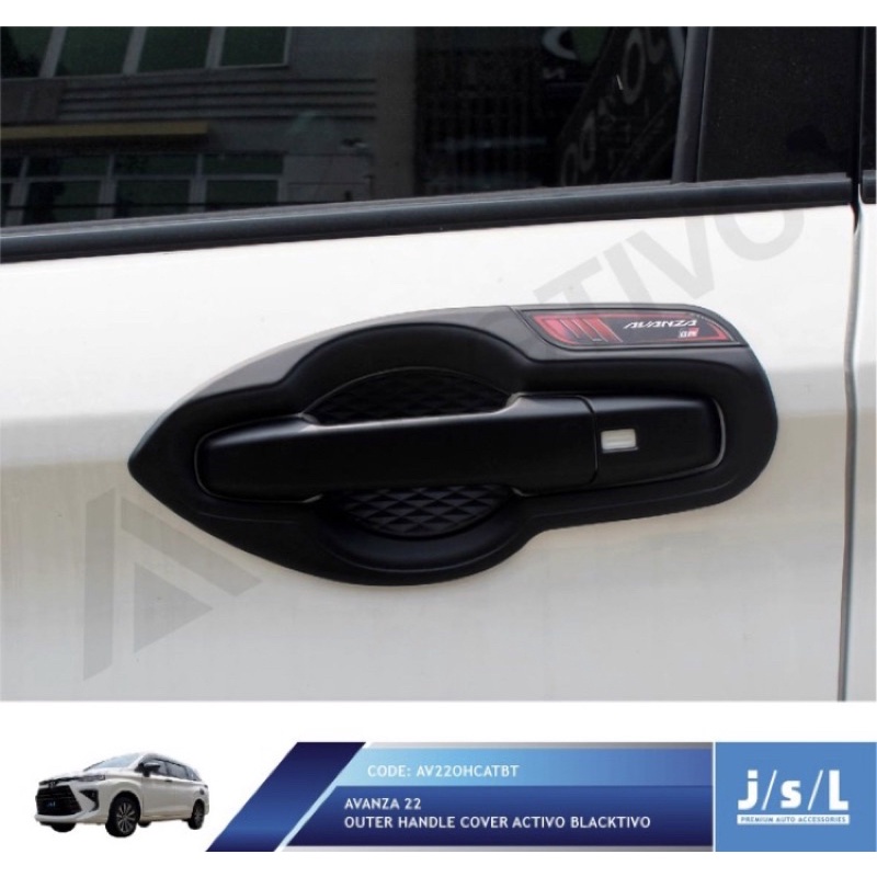 Jual Outer Handle Mangkok Pintu All New Avanza 2022 JSL Activo Blacktivo | Shopee Indonesia