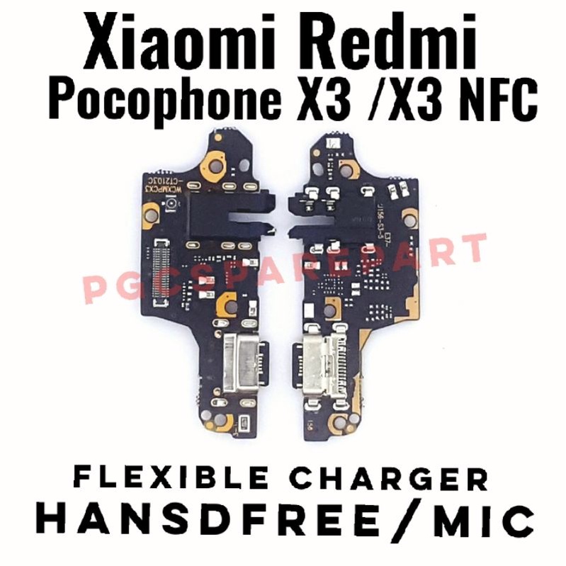 Jual PCB Konektor Charger & Mic Handsfre Pocophone Poco X3 / X3 NFC / X3 Pro / MZB07Z0IN ...