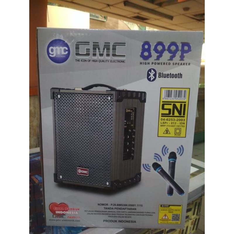 Jual Speaker Karaoke Portabel GMC 899P | Shopee Indonesia