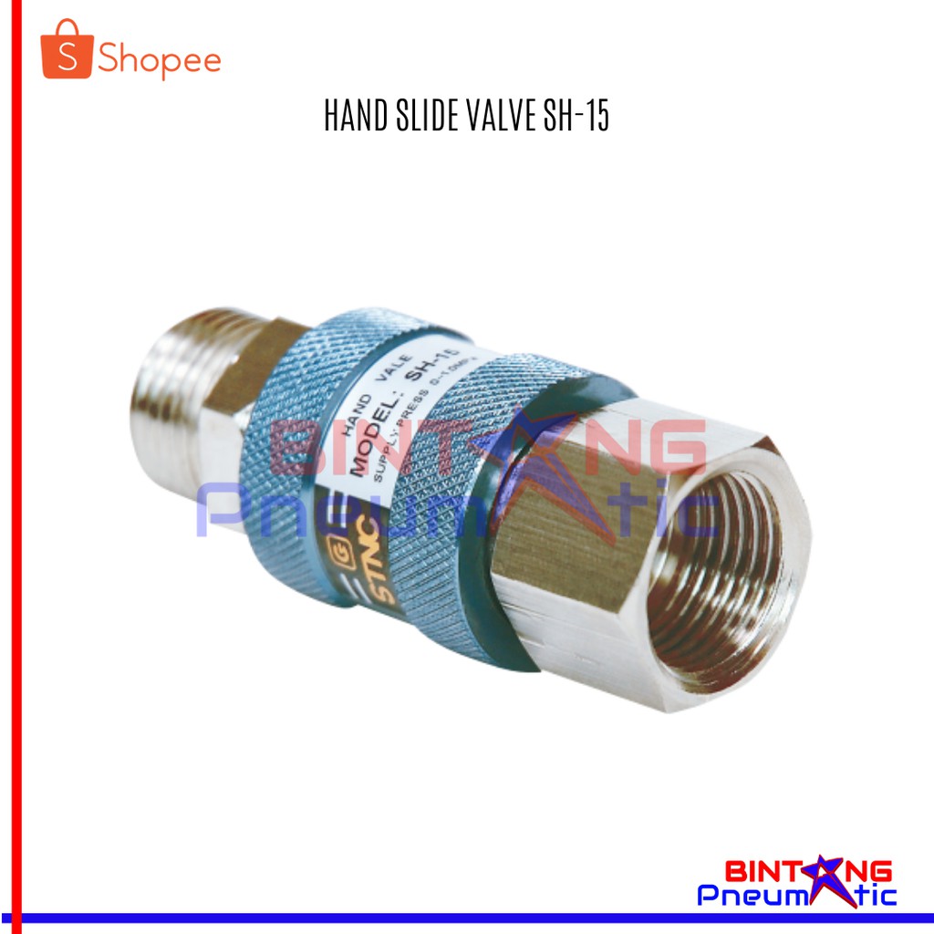 Jual HAND SLIDE SLIDING SLIPPING VALVE SH-15 1/2" STNC | Shopee Indonesia