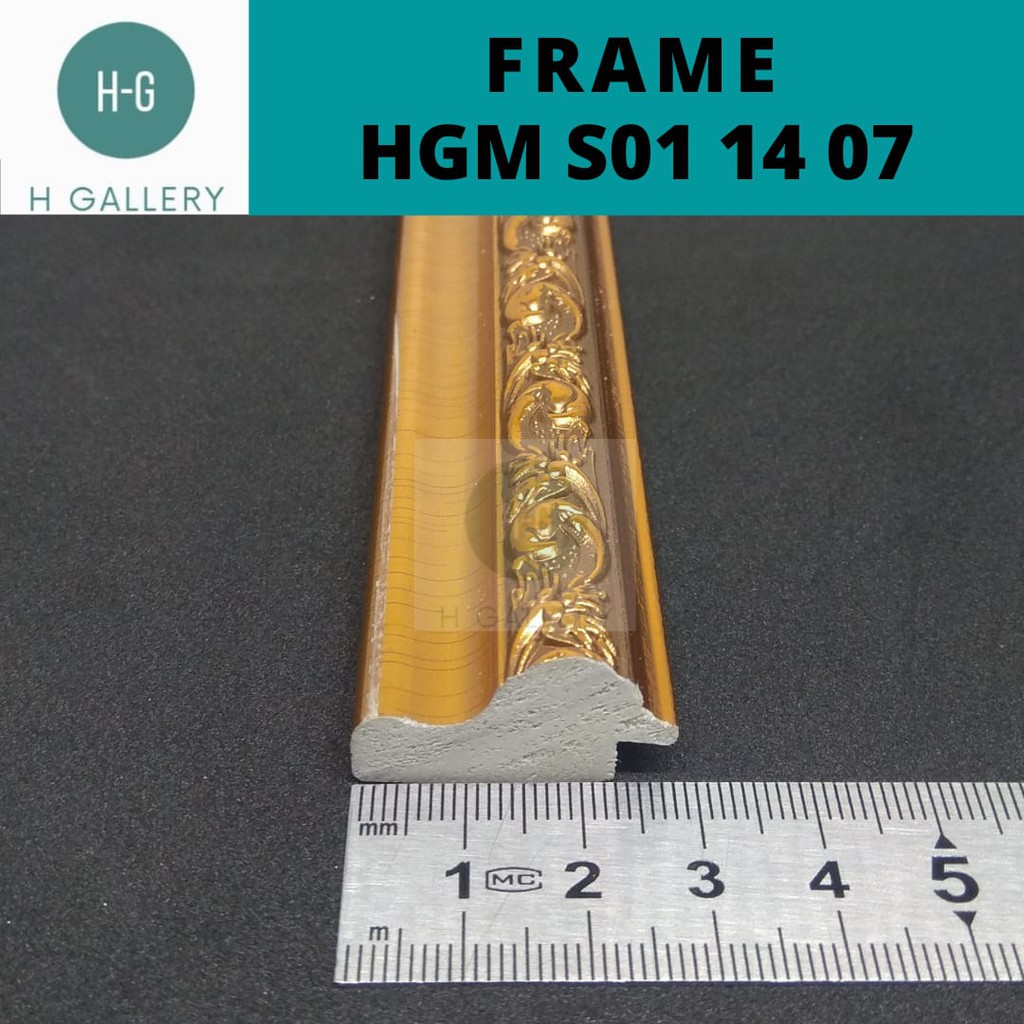 Jual S01 / BATANGAN BINGKAI FIBER POLYSTYRENE / FRAME FOTO PS - 3 METER no | Shopee Indonesia