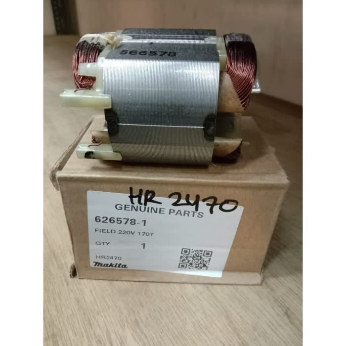 Jual MAKITA STATOR ORIGINAL HR2470 ROTARY HAMMER ASLI MAKITA HR 2470 ...