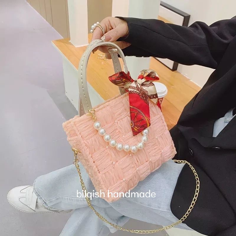 Jual paket lengkap DIY woven bag- tas plastik kanvas diy | Shopee Indonesia