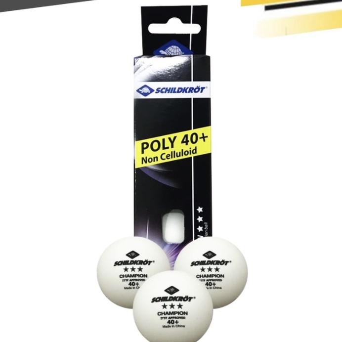 Jual Schildkrot Champion P40+ 3 Star White Isi 3 Bola Ping Pong Tenis Meja Original | Shopee ...