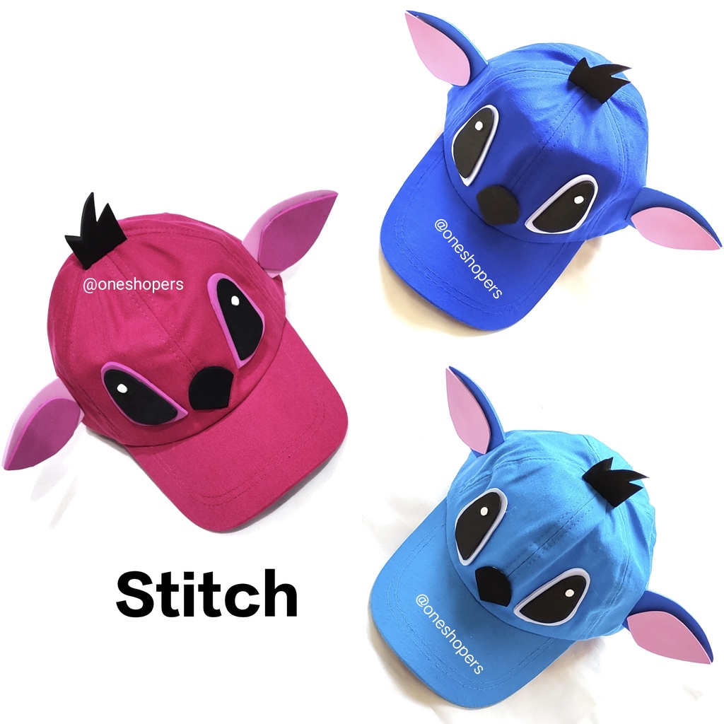 Jual Topi Lilo Stitch/Topi Stitch Anak/Topi Anak Karakter | Shopee ...