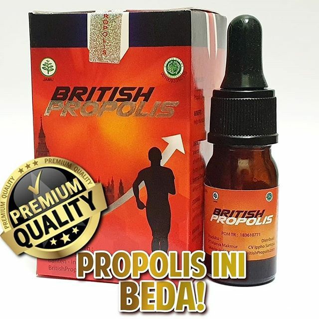 Jual BRITISH PROPOLIS Multivitamin kesehatan dari inti sarang lebah ...