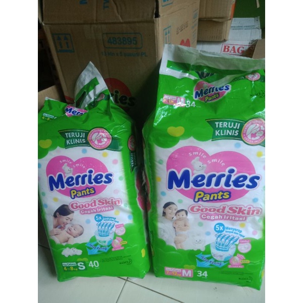 Jual Popok Merries S40 murah | Shopee Indonesia