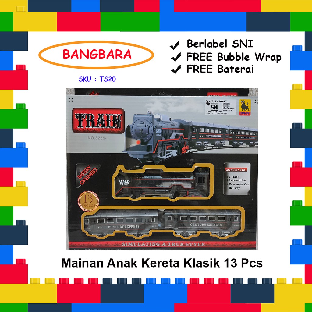 Jual Mainan Kereta Api - Mainan Kereta Api Anak Express Train 13 Pcs ...