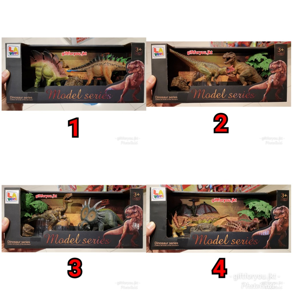 Jual LA Toys Dinosaur Model Series Mainan Anak Dinosaurus Figure Kid ...