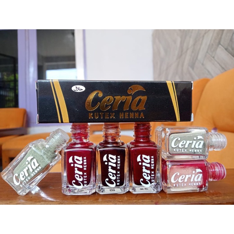 Jual Razeta Ceria Nail Henna | ORIGINAL | Shopee Indonesia