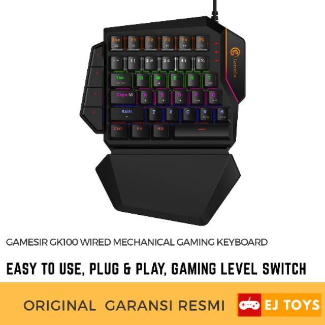 Jual EJ Toys GameSir GK100 Mechanical PC Gaming Keypad Keyboard for FPS ...