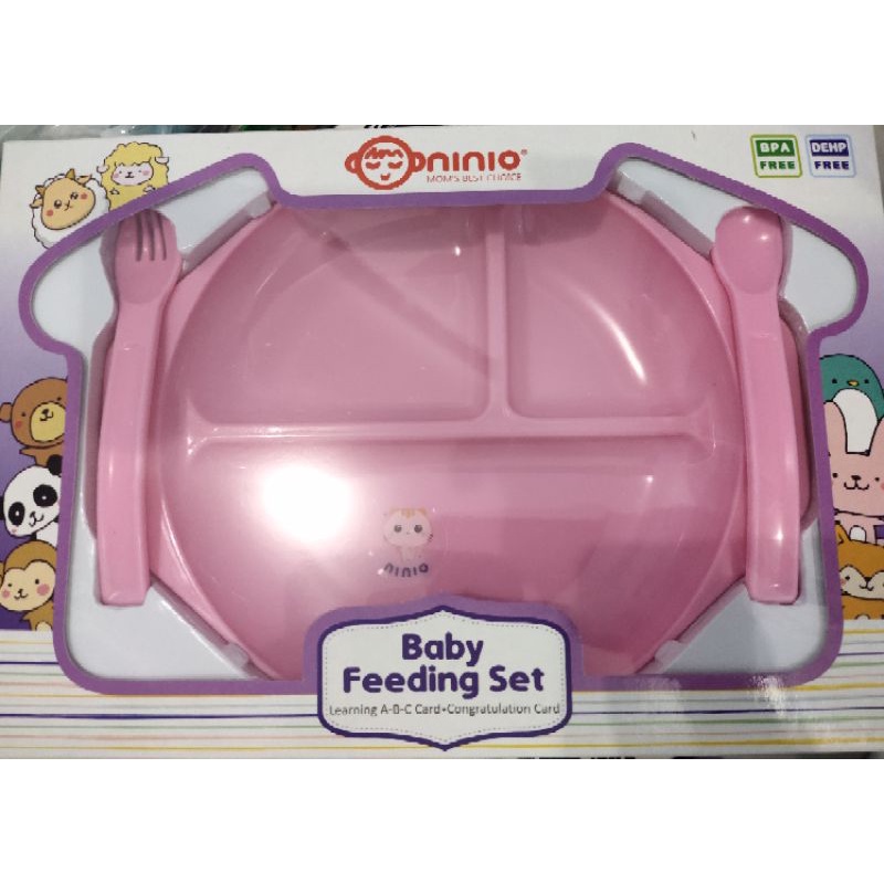 Jual Baby Gift set Ninio tempat makan bayi | Shopee Indonesia