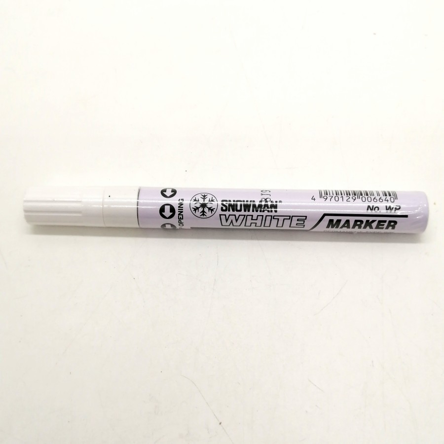 Jual Spidol Snowman White Besar (Permanent Marker) | Shopee Indonesia