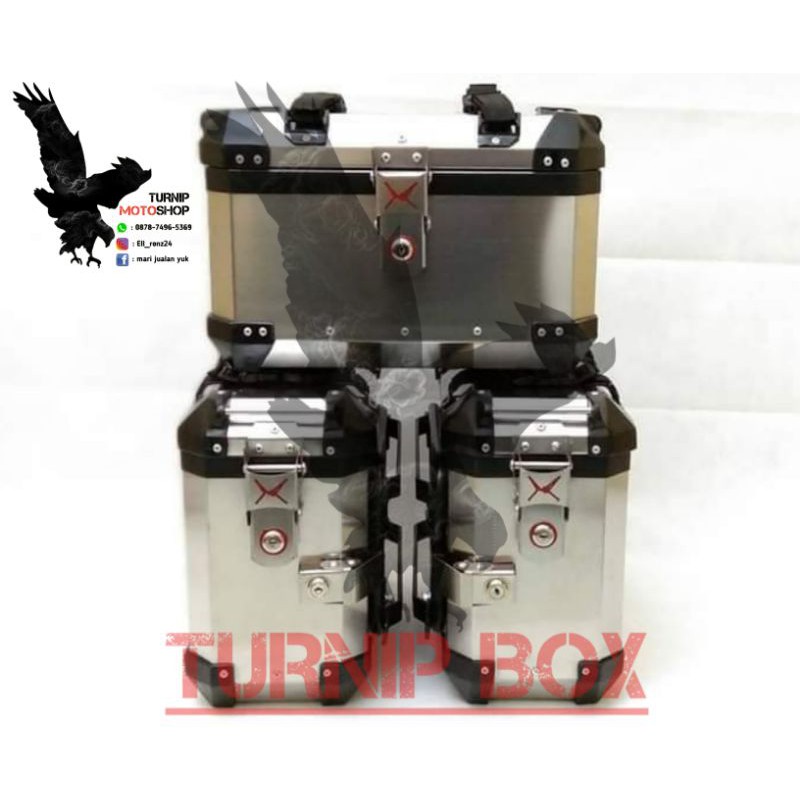 Jual Box Pannier top box atau hanya box tengah | Shopee Indonesia
