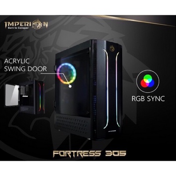 Jual CASING GAMING IMPERION FORTRESS 301 302 303 305 306 Neo 507 bonus FAN RGB (NO PSU) | Shopee ...