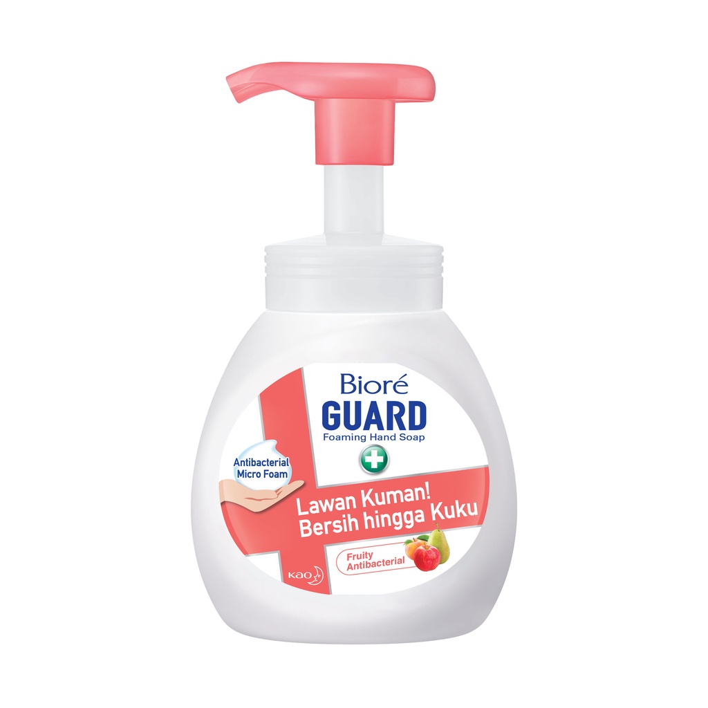 Jual SABUN CUCI TANGAN FOAM BUSA 250 ML BIORE GUARD ANTI BAKTERI ...