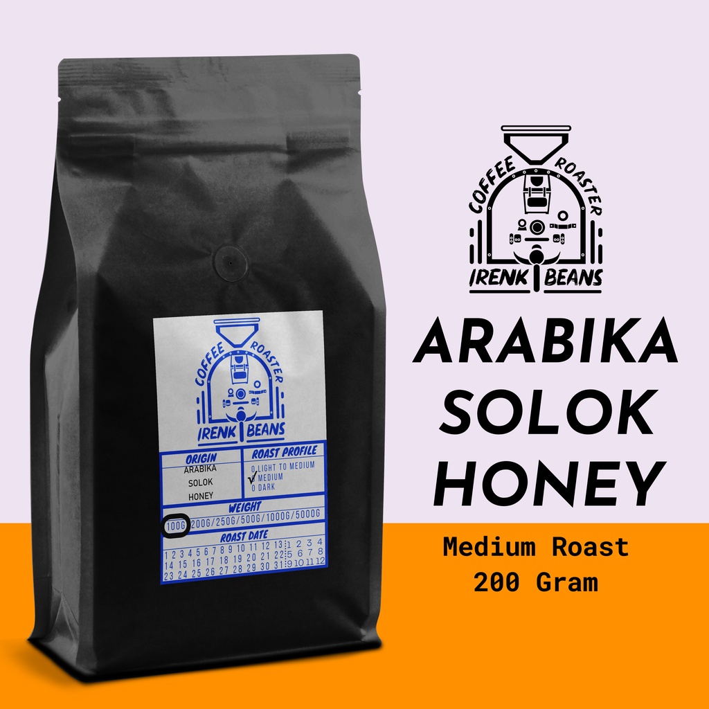 Jual KopI Arabica Solok Radjo Honey 200g Biji Bubuk | Shopee Indonesia