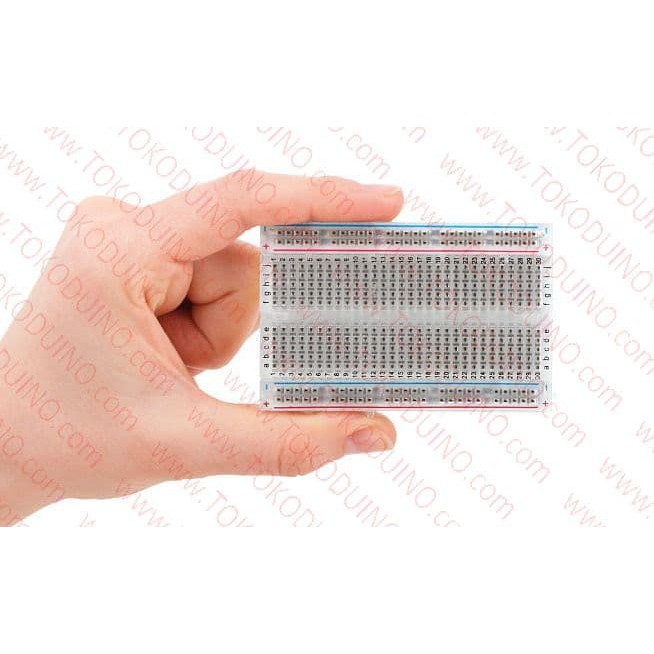 Jual Mini Solderless Breadboard 400 Tie Points 400 Titik Cocok Dengan Mb102 | Shopee Indonesia