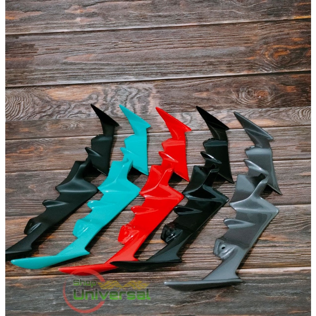 Jual WINGLET ALL NEW AEROX 2021 AEROX NEW CONNECTED MODEL H2 | Shopee ...