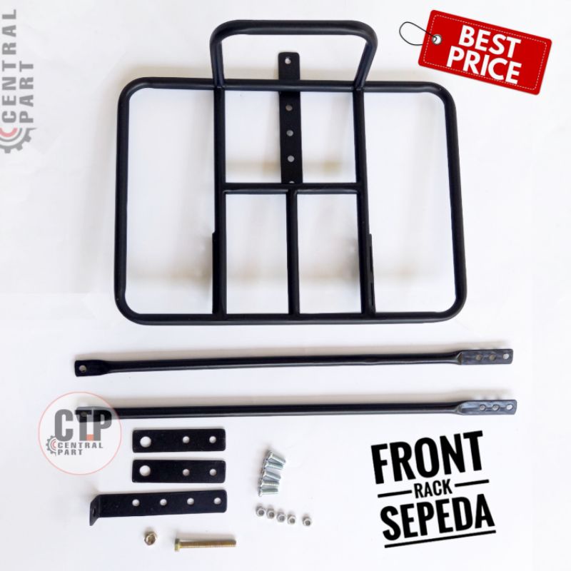 Jual FRONTRACK KERANJANG RAK DEPAN SEPEDA Fixie Jadul Vintage Balap ...