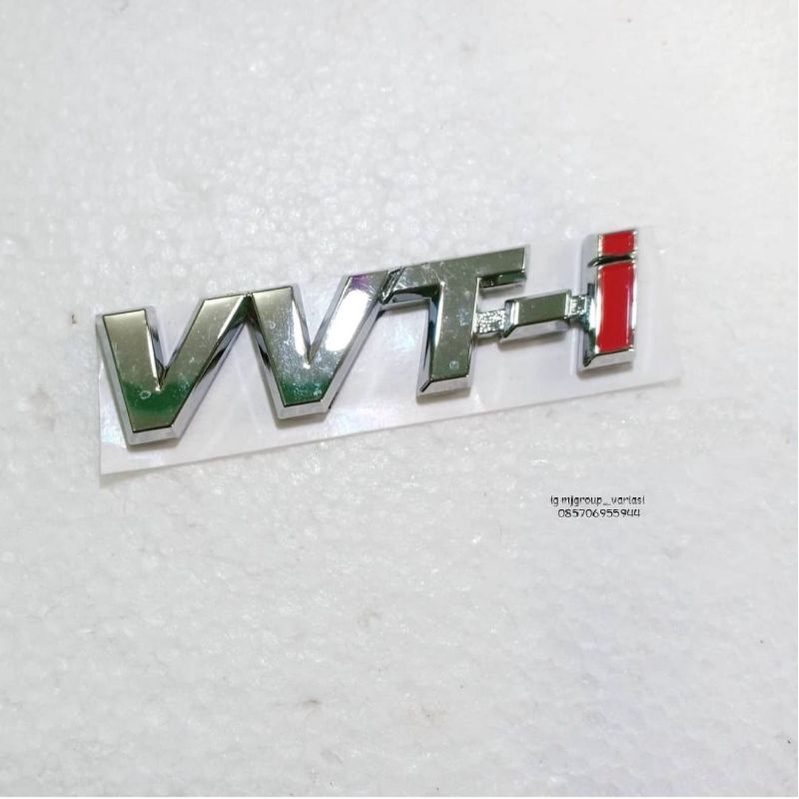 Jual Emblem logo DUAL VVT-I VVTI ukuran original astra toyota dan astra ...