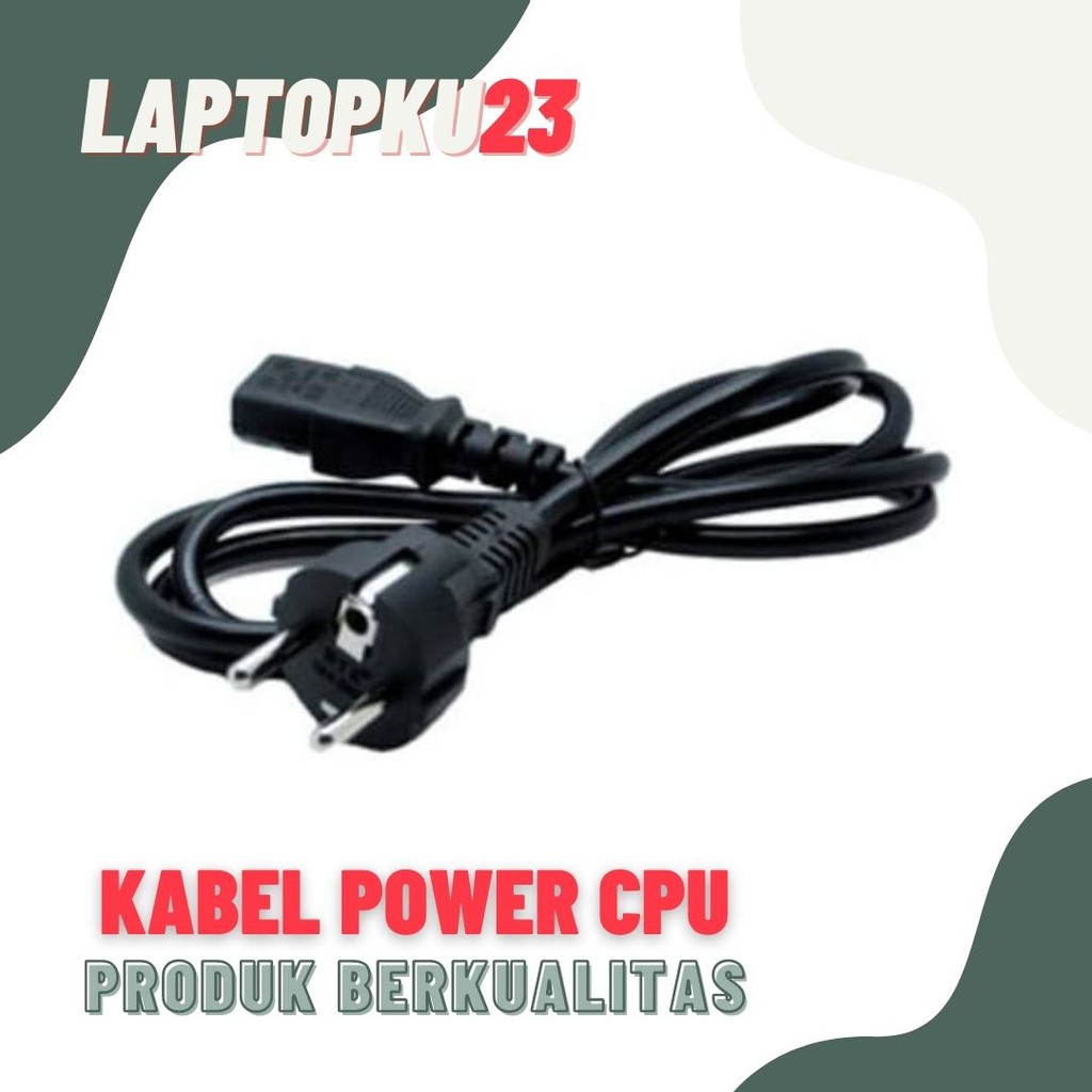 Jual Kabel Power CPU / Kabel Power PC 1,5 M High Quality | Shopee Indonesia
