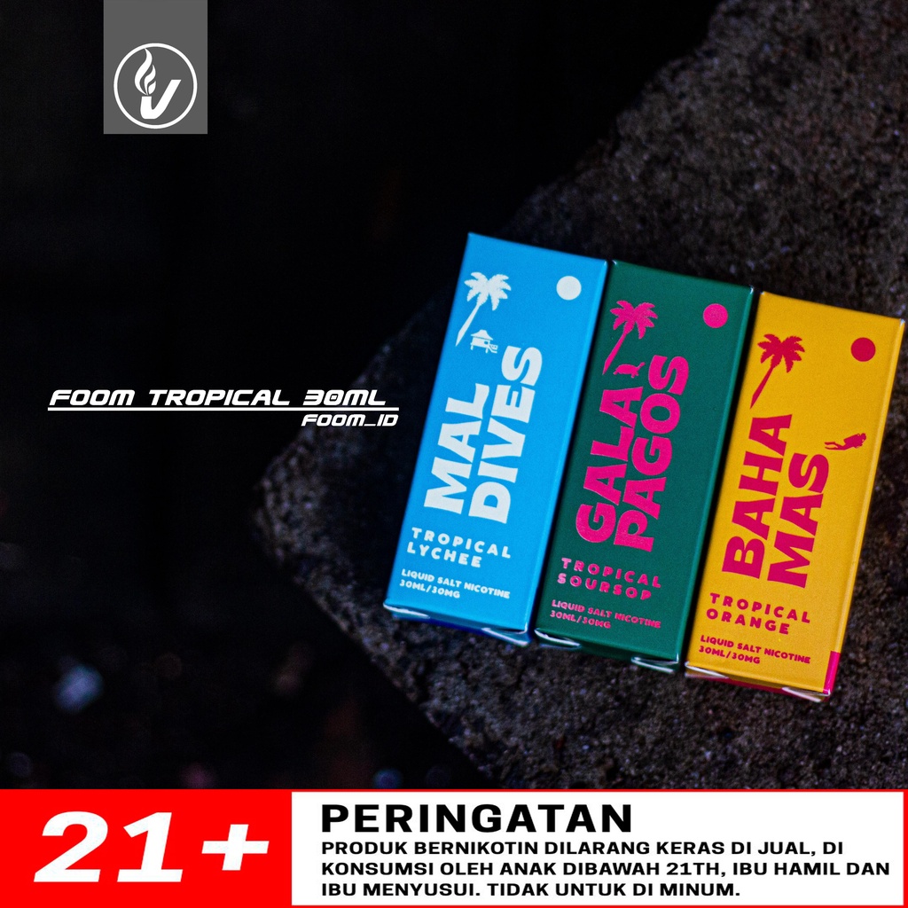 Jual Foom Tropical Series 30ml | Shopee Indonesia